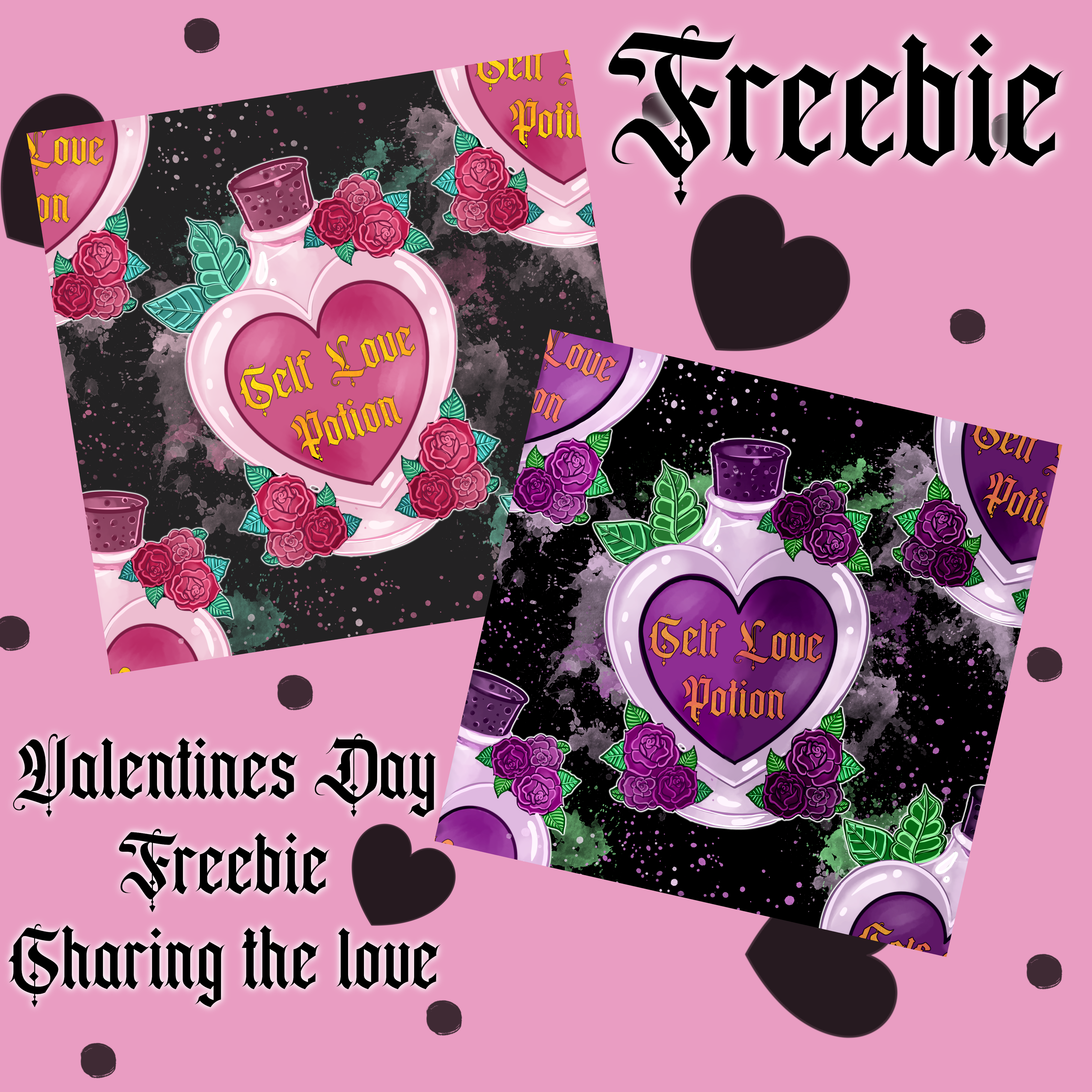 FREEBIE - Love! – Inspired.Designs.illustrations
