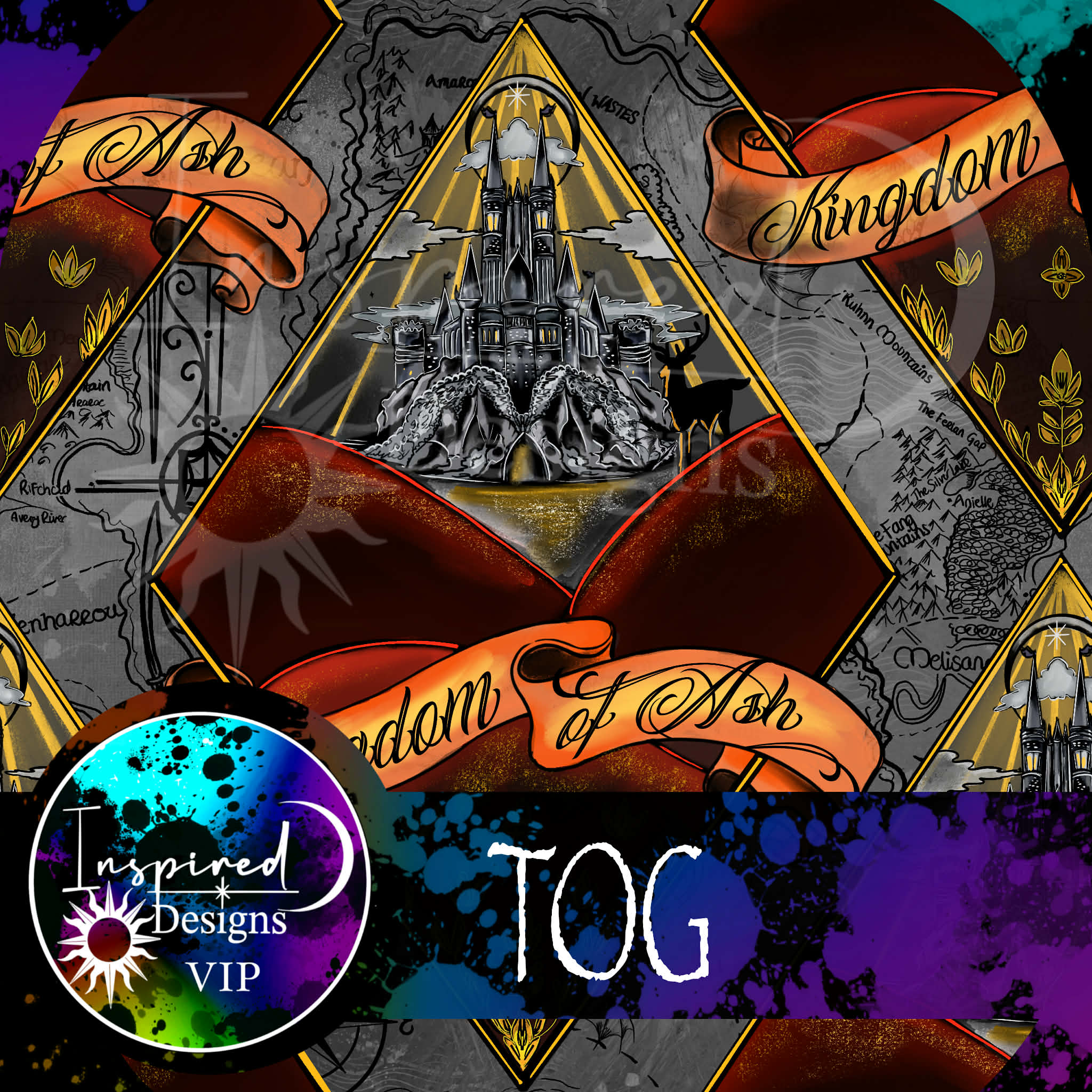 TOG - kingdom of Ash & The 13 – Inspired.Designs.illustrations